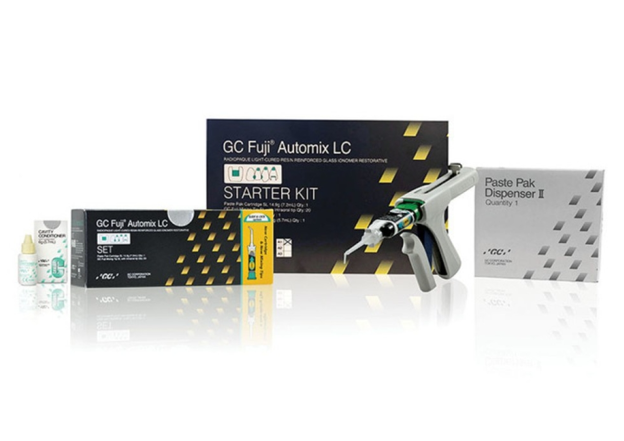 GC Fuji Automix LC Glass Ionomer Restorative Starter Kit - Davis Dental ...