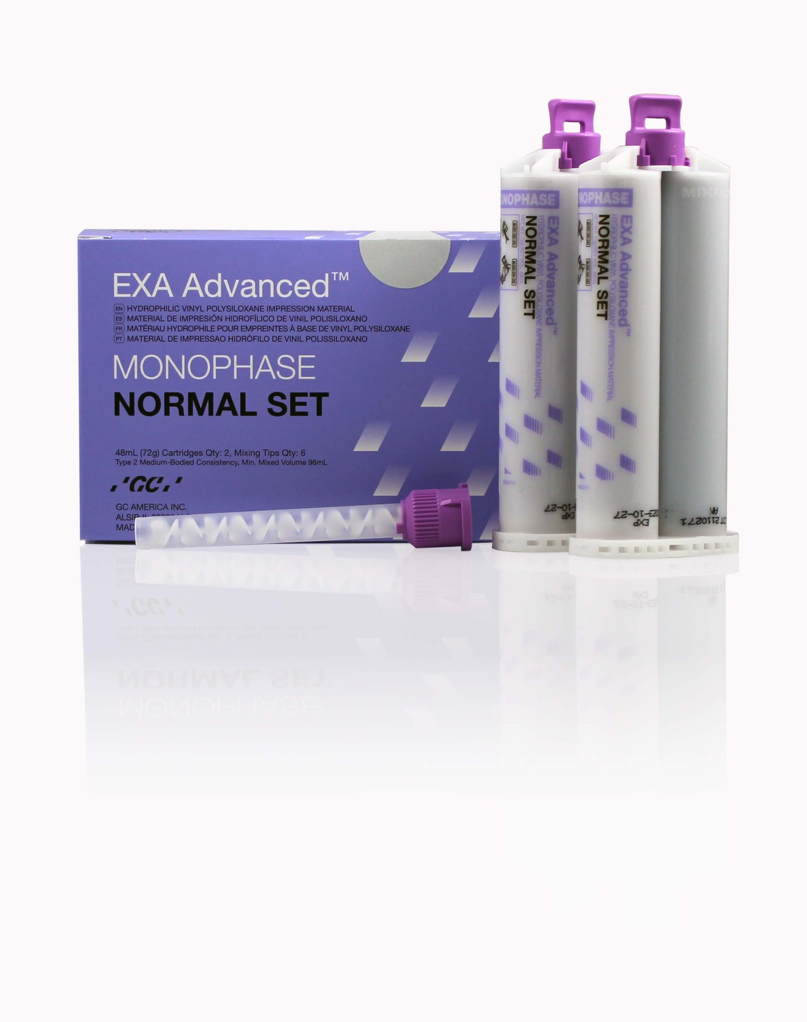 EXA Advanced - Normal Set. Value Package 8 cartridges (48 mL each) and ...