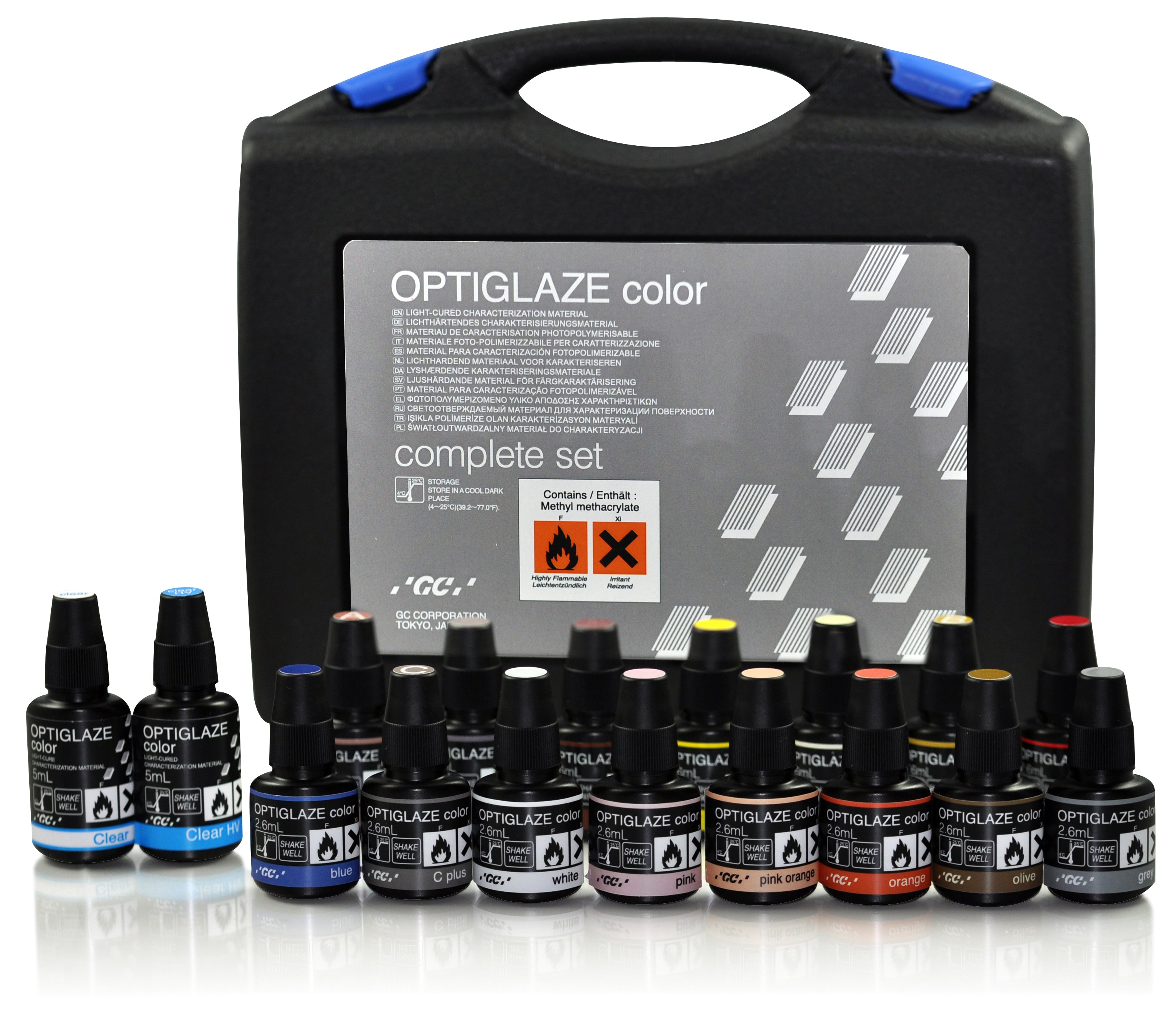 GC OptiGlaze Color Complete Set - Davis Dental Supply