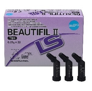 BEAUTIFIL II LS Tips Refill - 0.25g x 20 - Davis Dental Supply