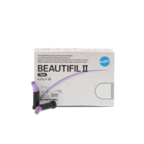 BEAUTIFIL II Tips Refill - 0.25g x 20 - Davis Dental Supply